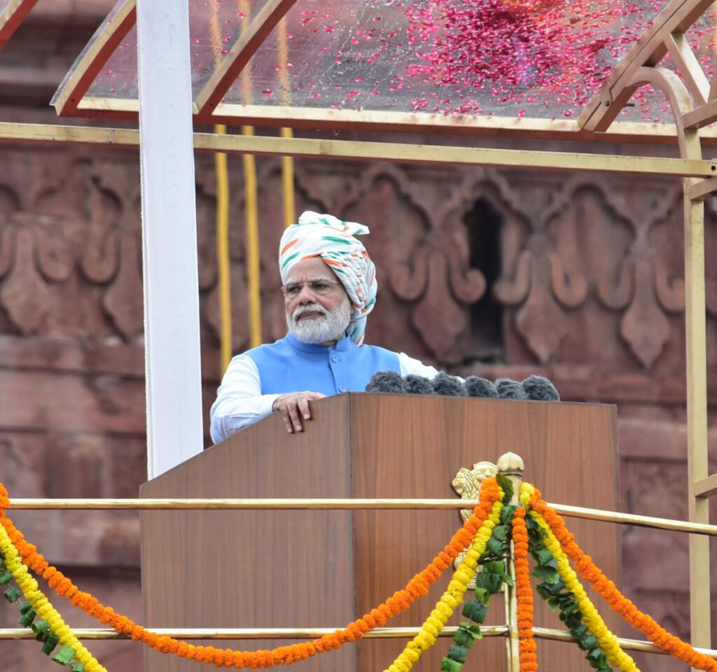 Prime Minister’s address from the ramparts of Red Fort on 76th ...