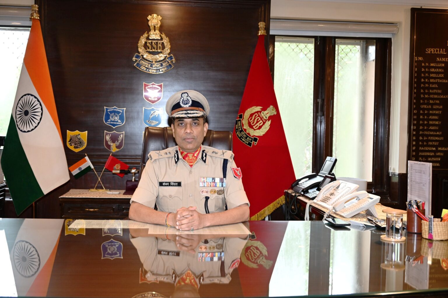 Shri Sanjay Singhal, IPS, assumes charge as Director General of Sashastra Seema Bal - Times Today
